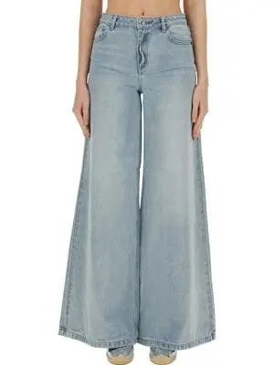 Michael Kors Wide Leg Jeans - Denim