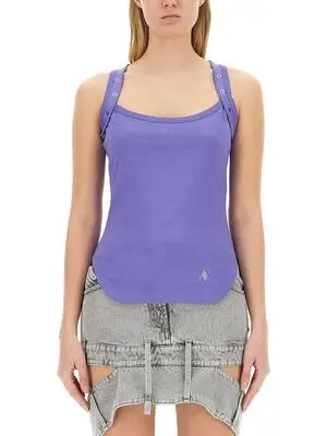 Attico Tops With Logo - Lilac