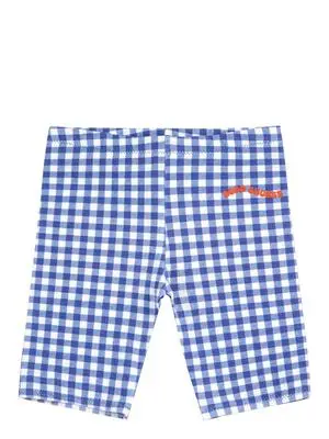 BOBO CHOSES Leggings Short Vichy - Blue