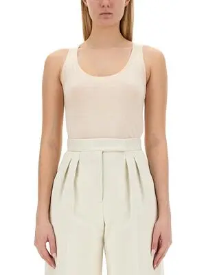 Max Mara Cashmere Tank Top - White