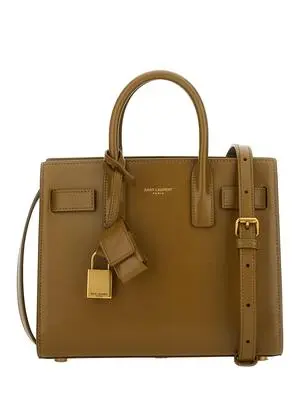 Saint Laurent Sac De Jour Handbag - Green
