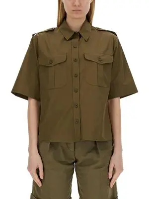 Aspesi Cotton Shirt - Military Green