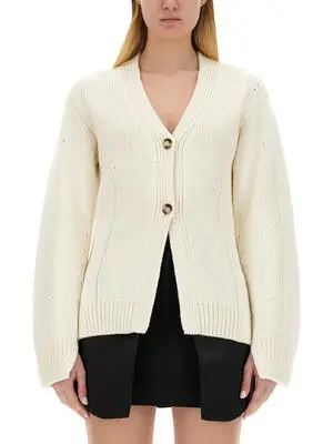 Helmut Lang Tailored Cardigan - Ivory