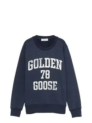 GOLDEN GOOSE Crewneck Sweatshirt - Blue