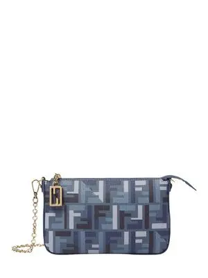 Fendi Baguette Pouch - Blue
