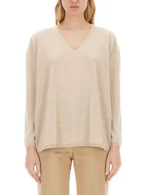 Max Mara Arrow Jersey - Beige