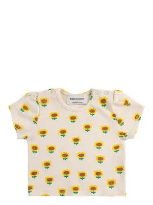 BOBO CHOSES Sunflower T-shirt - Beige
