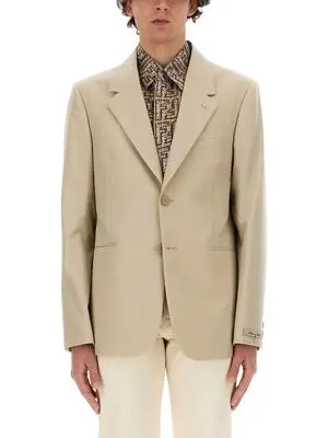Fendi Wool Jacket - Beige