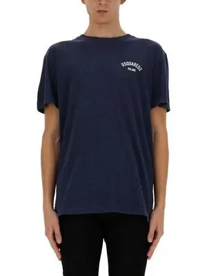 Dsquared2 T-shirt With Logo Multicolour