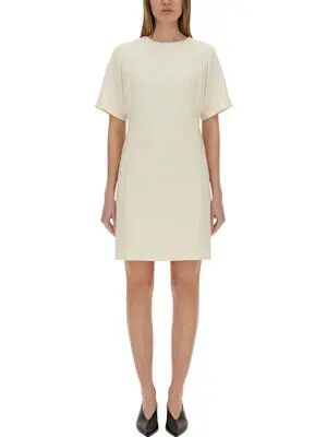 Theory Boxy Short Dress - Ivory