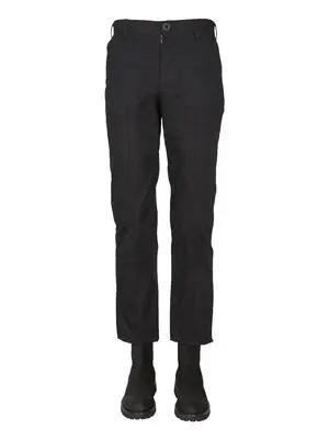 ARKAIR Pants With Logo Button - Black