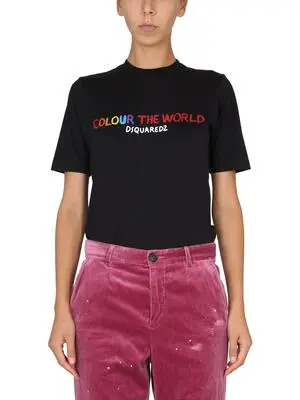 Dsquared2 Logo T-shirt - Black