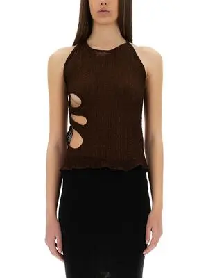 SELIA RICHWOOD Lily Top - Brown