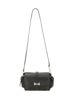 Hogan Small Flap Bag - Black