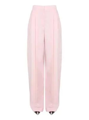 Alexander McQueen Wide Leg Trousers - Pink