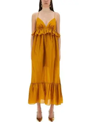 Zimmermann Rhiannon Dress - Gold