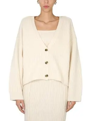 Remain Birger Christensen Karin Cardigan - Ivory