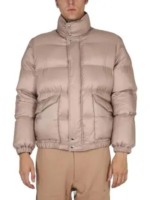 Alexander McQueen Printed Down Jacket - Beige