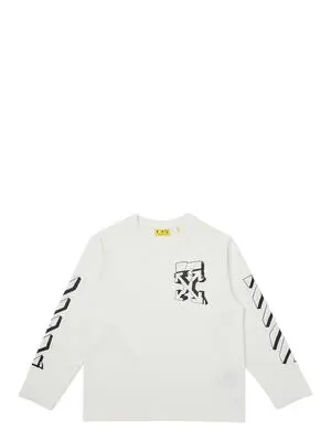 Off-White Graffiti Logo T-shirt - White
