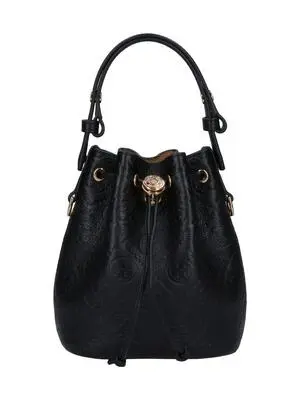 Tory Burch T Monogram Bucket Bag - Black
