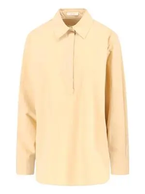 THE ROW Margan Shirt - Beige