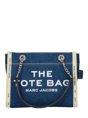 Marc Jacobs The Denim Chain Small Tote Bag - Blue