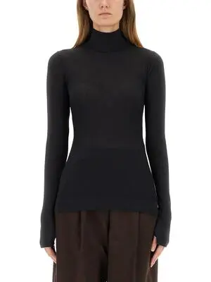 LEMAIRE Turtleneck Top - Grey
