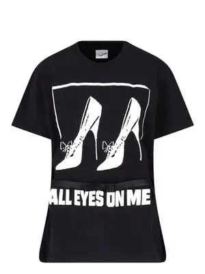 Rick Owens RICK OWENS Aspesi Printed T-shirt Black