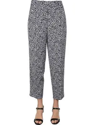 Michael Kors Straight Fit Trousers - Animalier