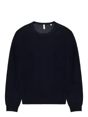 SUNFLOWER Wool Sweatshirt - Blue