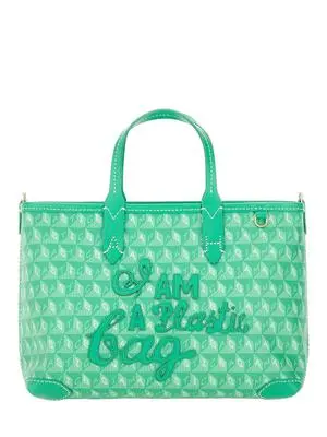ANYA HINDMARCH Xs Tote Bag With Pattern - Green