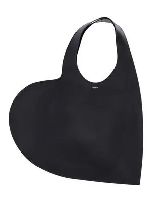 Coperni Heart Large Tote Bag - Black