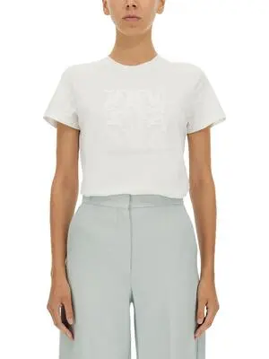 MAX MARA T-Shirt With Logo Patch