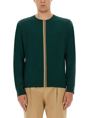 Paul Smith Striped Jersey - Green