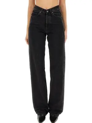 Saint Laurent Baggy Jeans - Black