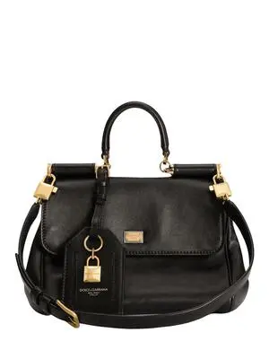Dolce & Gabbana My Sicily Handbag - Black