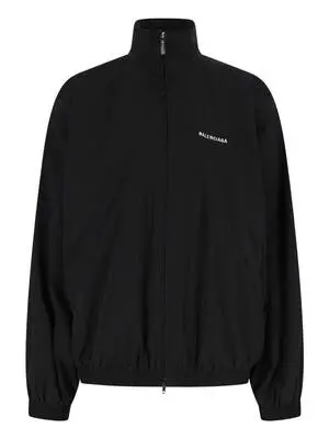 Balenciaga Logo Sporty Jacket - Black
