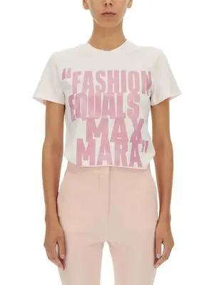 Max Mara Printed T-shirt - Pink
