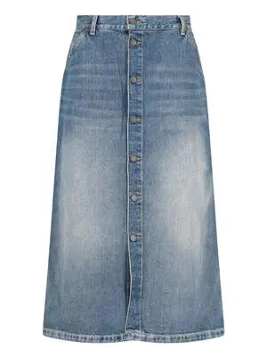 Carhartt Work In Progress Marvin Midi Skirt - Blue