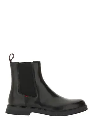 Hugo Leather Chelsea Boots - Black