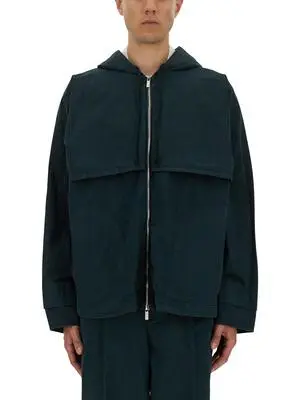 Helmut Lang Hooded Windbreaker - Green