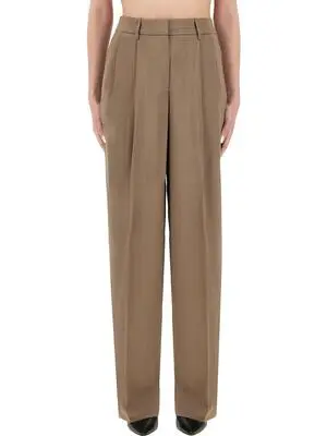 Michael Kors Wide-leg Trousers - Brown