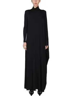 Balenciaga Minimal Maxi Dress - Black