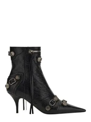 Balenciaga Le Cagole Ankle Boots - Black