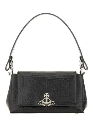 VIVIENNE WESTWOOD Hazel Medium Bag - Black