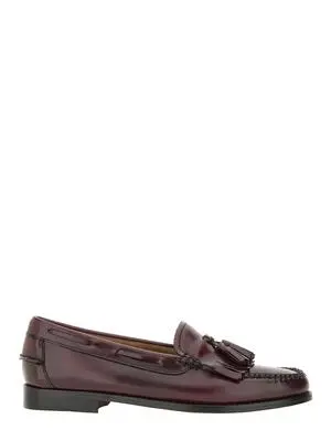 G.H. BASS & CO. Weejuns Esther Kiltie Moccasin - Bordeaux