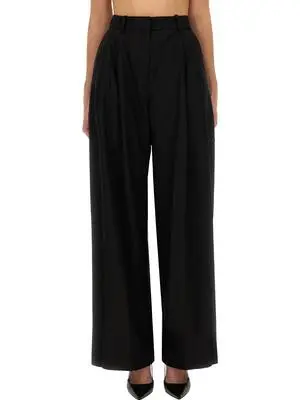 Nina Ricci Wide Leg Pants - Black