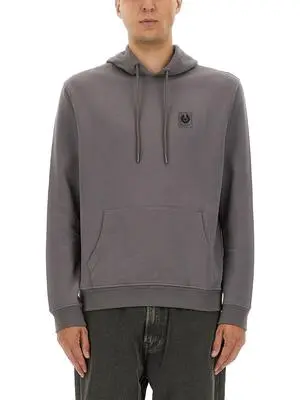 Belstaff Hooded Pullover - Grey