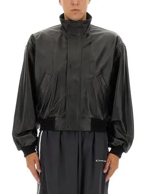 Balenciaga Blouson Jacket - Black