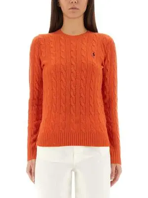 Ralph Lauren Cable-knit Sweater - Orange